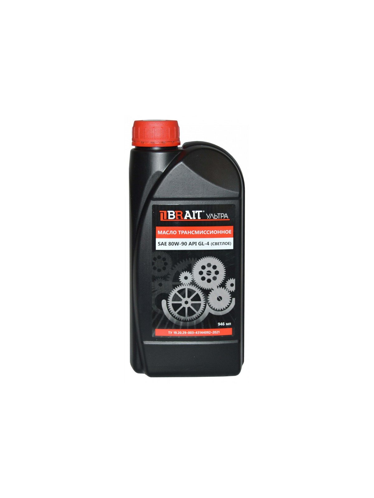 Масло BRAIT ультра трансмиссионное SAE 80W-90 API GL-4 946мл