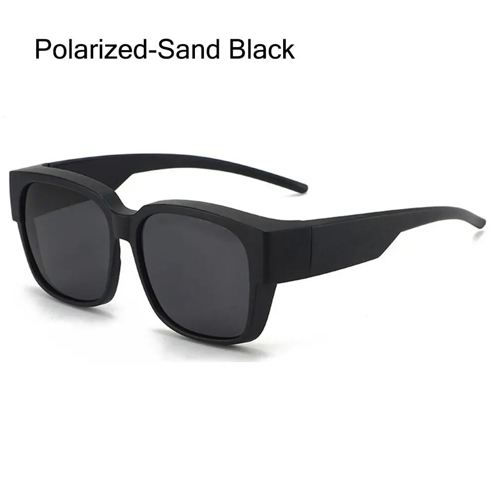 Солнцезащитные очки Polarized-2 черные квадратные