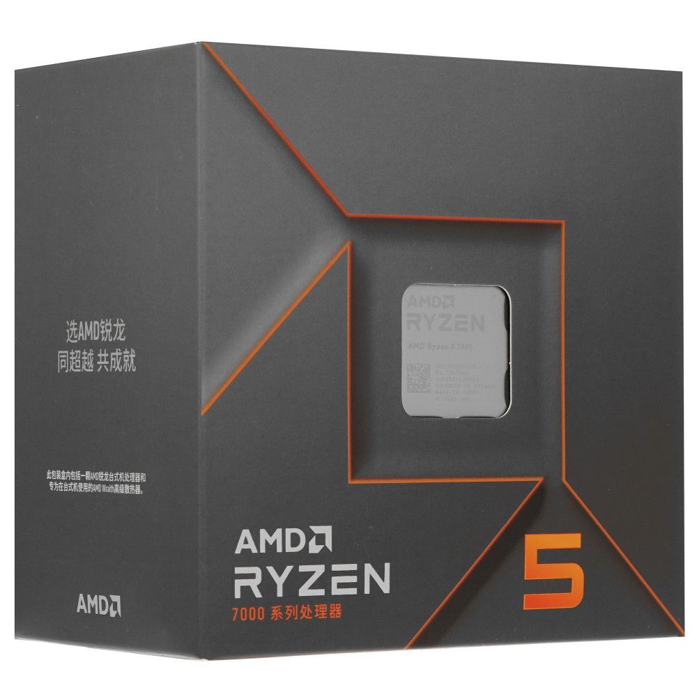 Процессор AMD Ryzen 5 7600, AM5, OEM 100-000001015