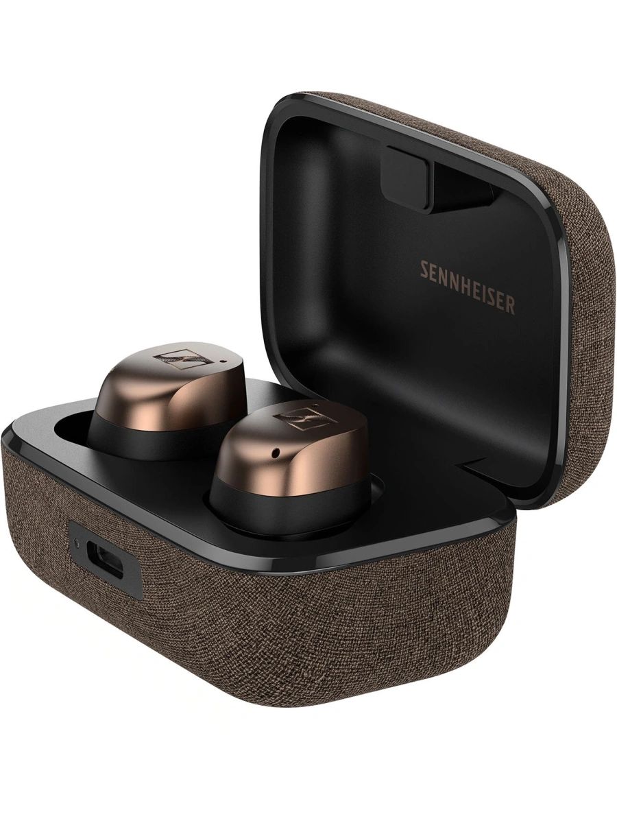 Гарнитура внутриканальные Sennheiser Momentum True Wireless 4 черный/медный беспроводные bluetooth