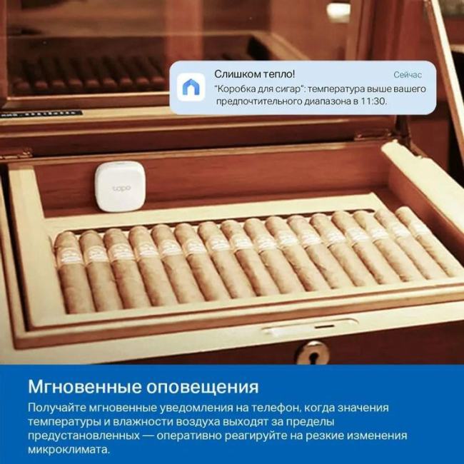 TP-LINK Tapo T310 Умный датчик температуры и влажности — фото 1