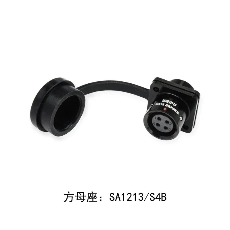 Разъем WEIPU SA1213/S 4pin socket