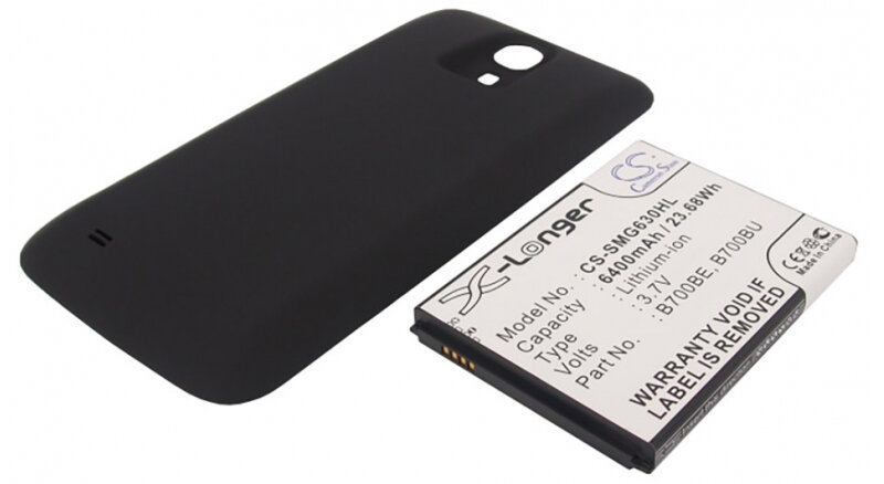 Аккумуляторная батарея iBatt 6400mAh для Samsung B700BE, B700BC, EB-B700BE, B700BU, EB-B700BU, Galaxy Mega 6.3, GT-I9200, GT-i9200 Galaxy Mega 6.3, GT-i9205 Galaxy Mega 6.3, Galaxy Mega 6.3 LTE 8GB,