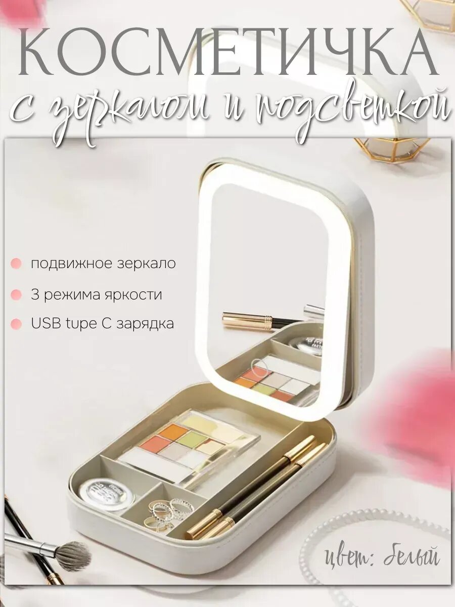 Косметичка Homemade, , белый — фото 1