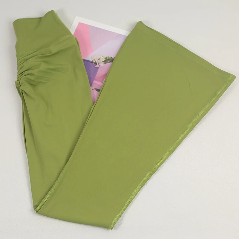 Женские сексуальные эластичные брюки для фитнеса, бега, брюки для йоги, спортивные леггинсы в форме персика с подъемом бедер