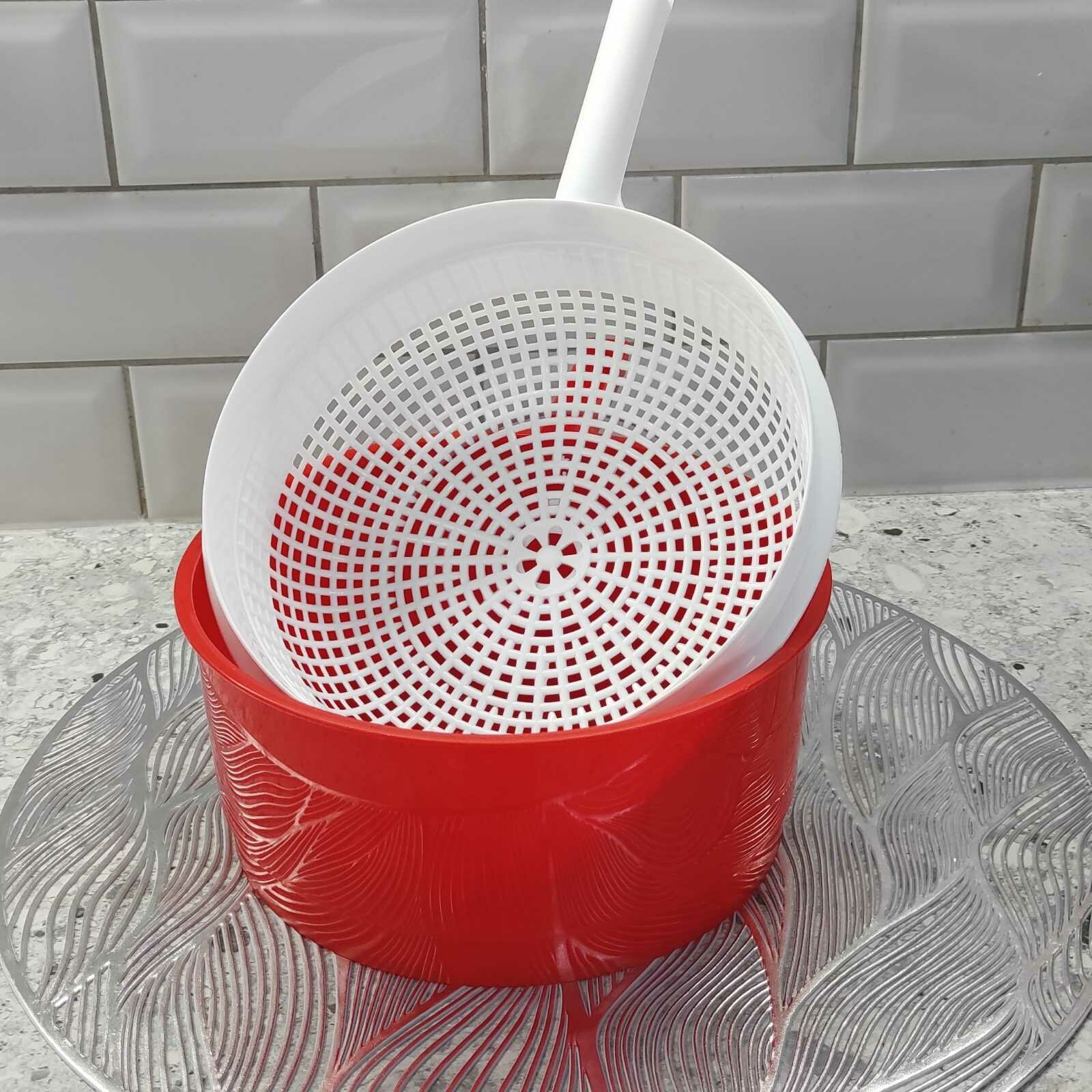 Набор для приготовления сыра D 19 см, для мягких сыров, пластик, Россия