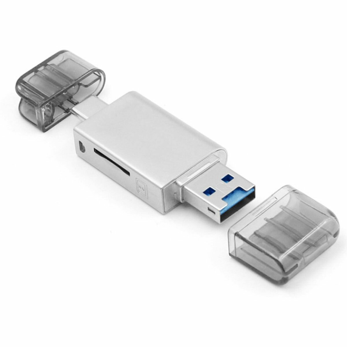 USB-C Type C /USB 2.0 для карт памяти NM Nano TF Micro-SD Card Reader мобильных телефонов и усилителей , ноутбуков