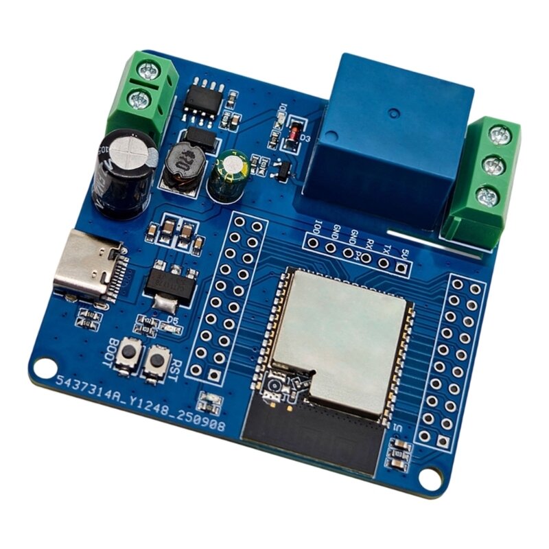 Модуль Одноканальных Реле S3 WIFI, совместимый с Bluetooth, С Широким входом напряжения 5-60 В для автоматизации Интернета Вещей