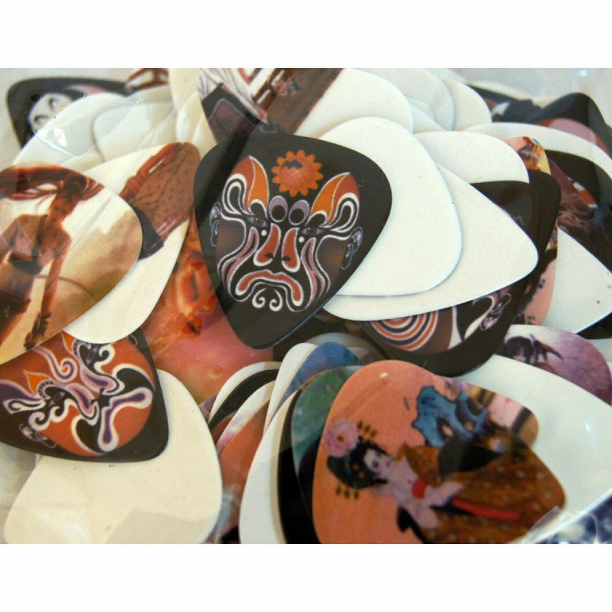 AP-10R1 Медиаторы разноцветные, 10шт, рисунок на одной стороне, 0,71-8,81мм, Alice