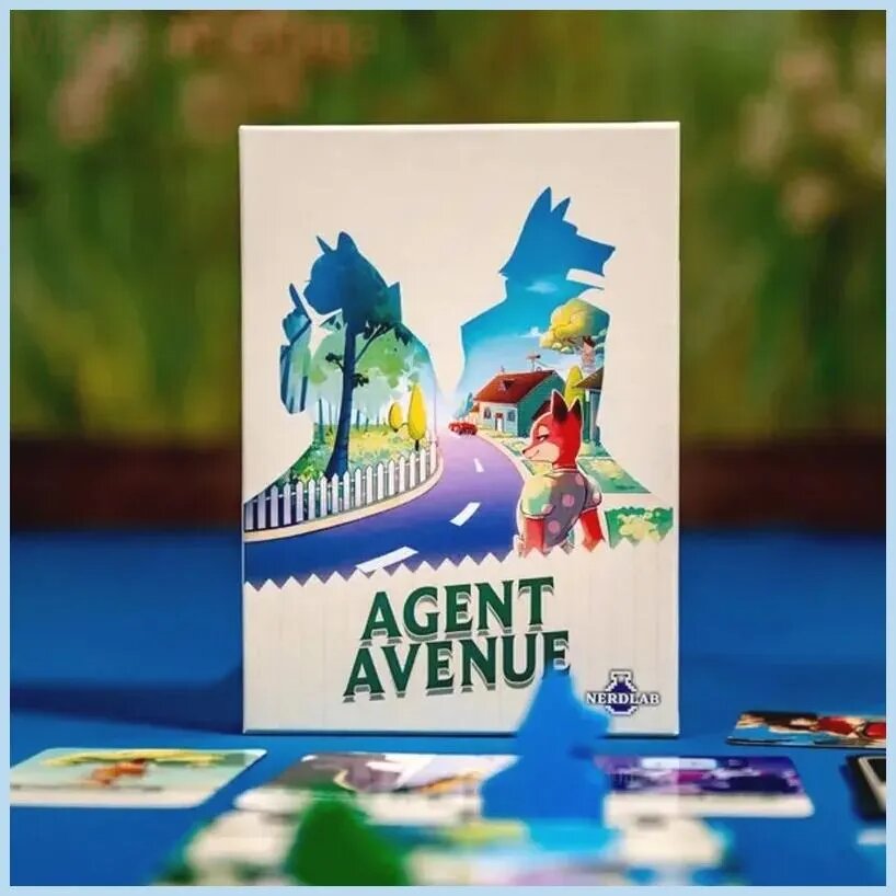 Настольная игра Agent Avenue Скрытие личности Карточная игра 2 игрока