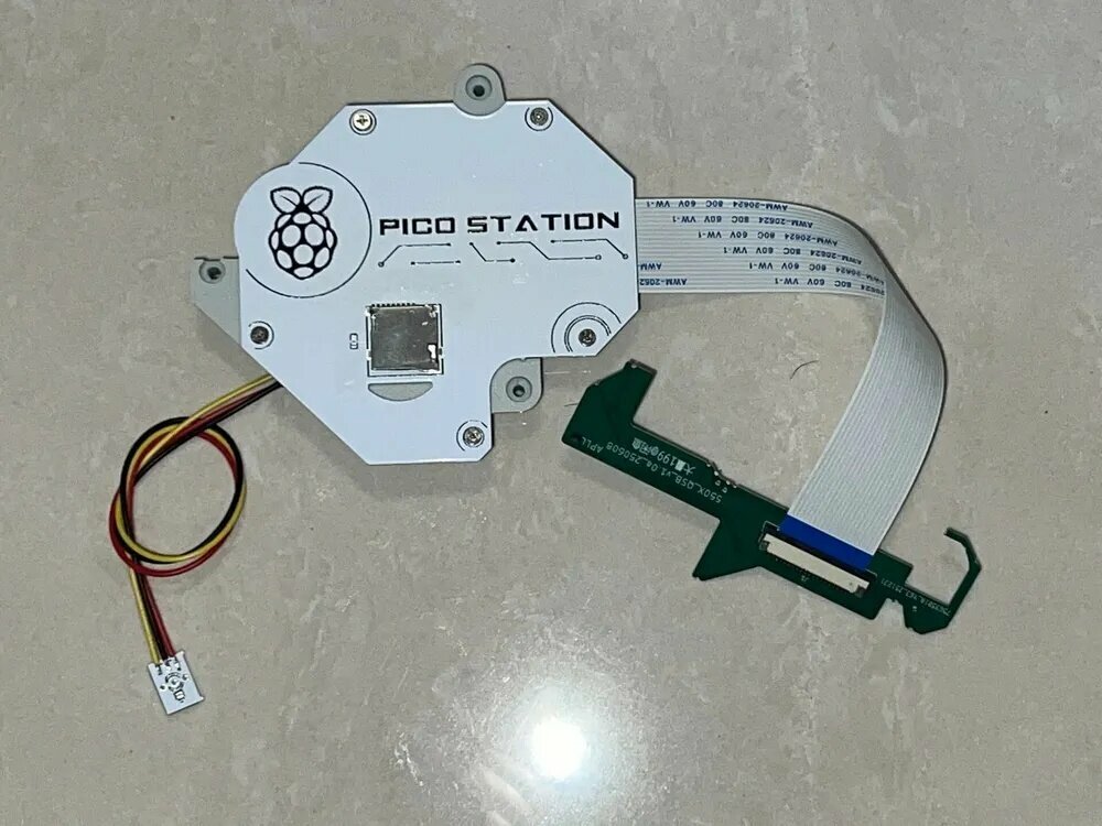 Новый эмулятор оптического привода PS1 PU18 Picostation комплект для повышения скорости и улучшения подсветки экрана.