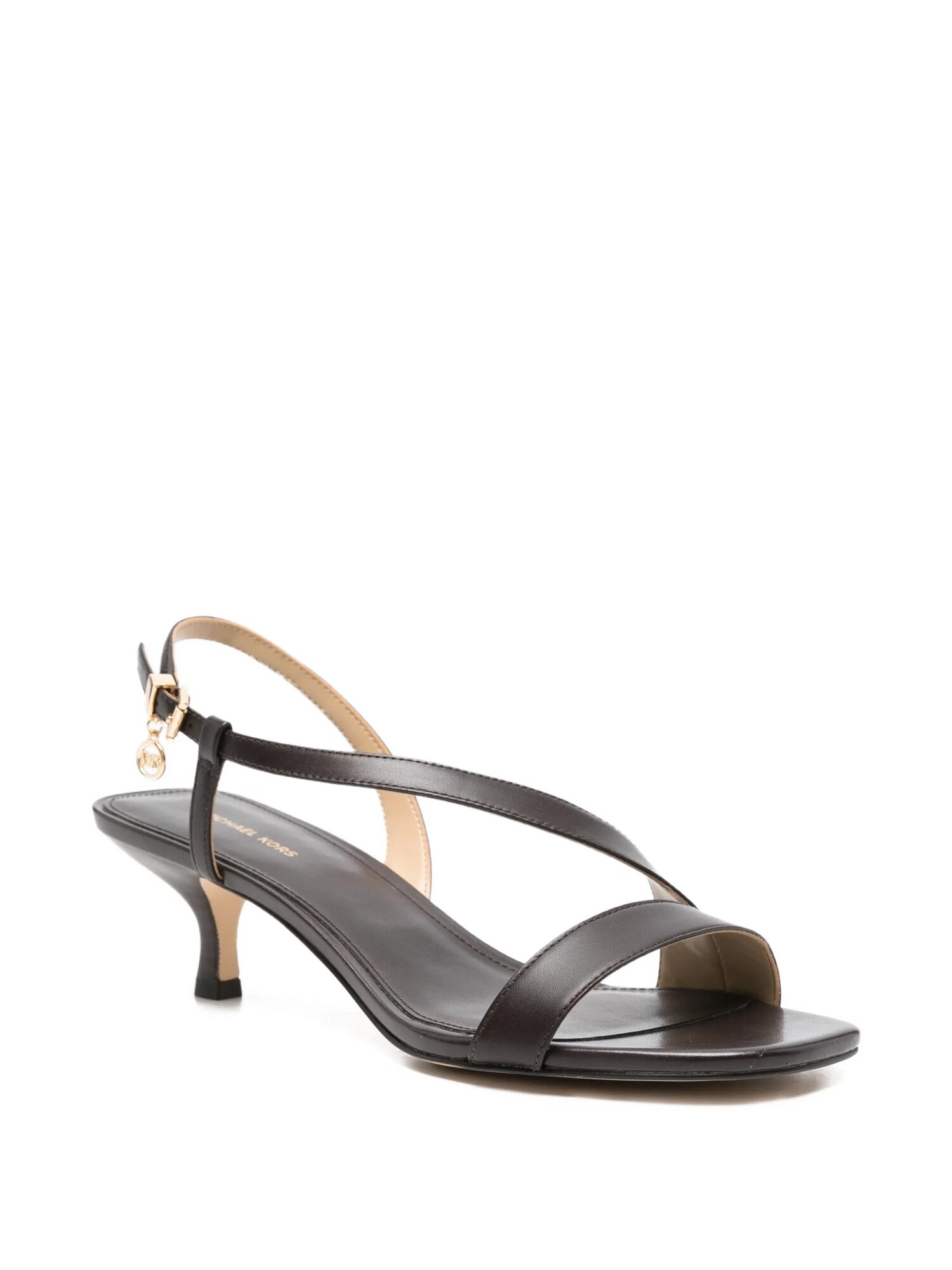 Босоножки MICHAEL KORS Asymmetric slingback sandals, размер 8 US, brown — фото 1