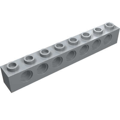 Деталь Lego 3702 Technic, Brick 1 x 8 with Holes