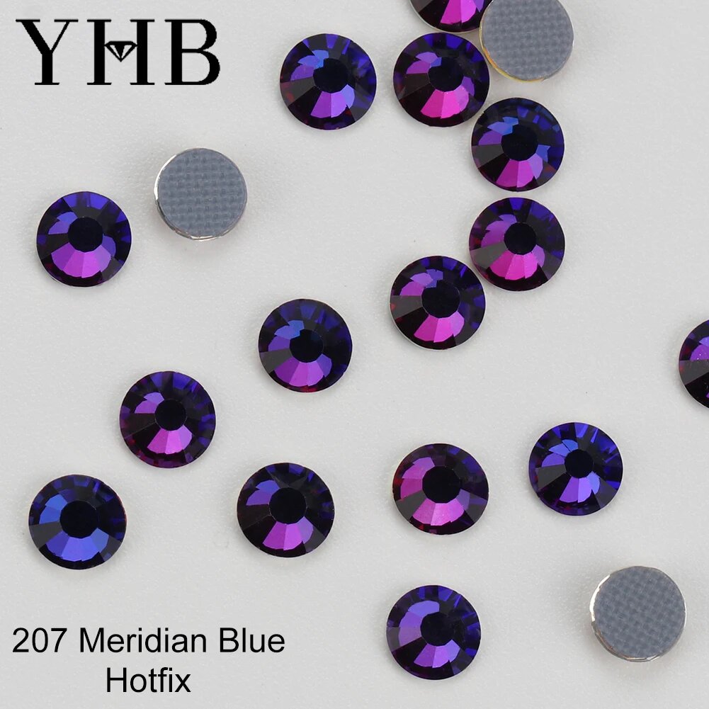 Стразы YHB 5mm SS20 207 Meridian Blue, 1440шт