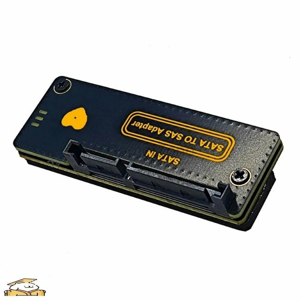 Карта адаптера интерфейса SAS с жестким диском к SATA