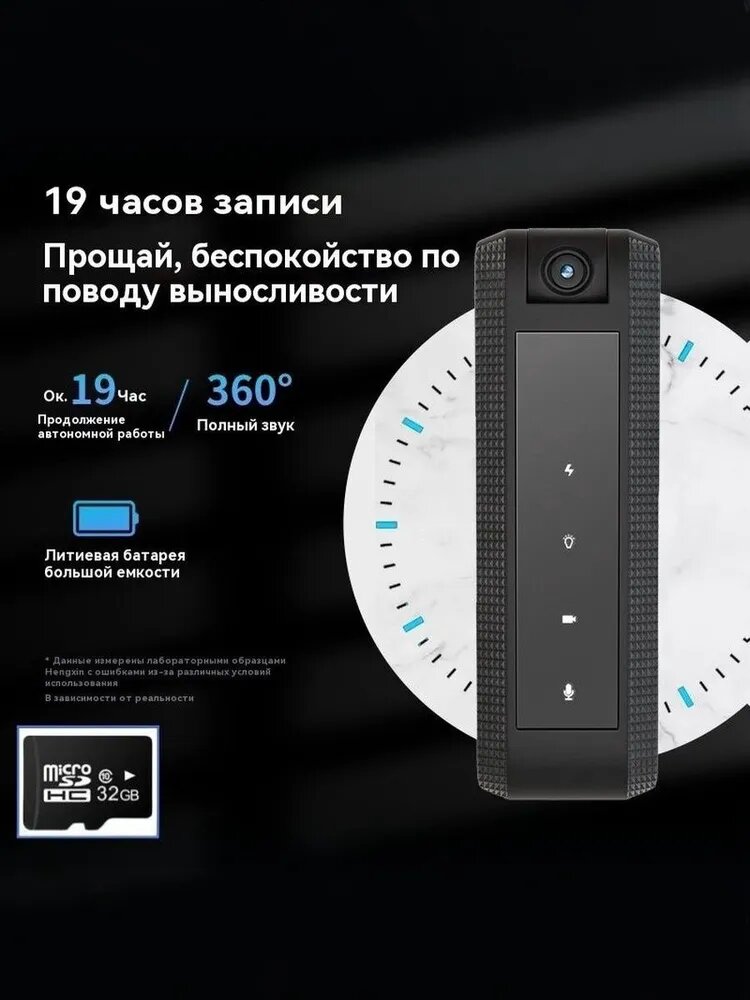 Нагрудный персональный видеорегистратор