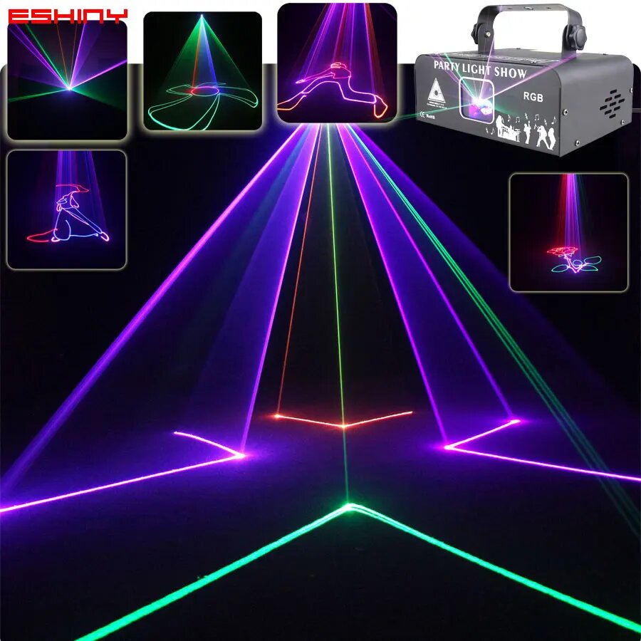 Лазерный сканер DM500 RGB, EU plug для сцены