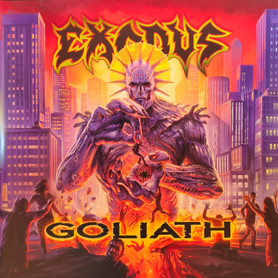 Exodus - Goliath, 2LP Gatefold, BLACK LP