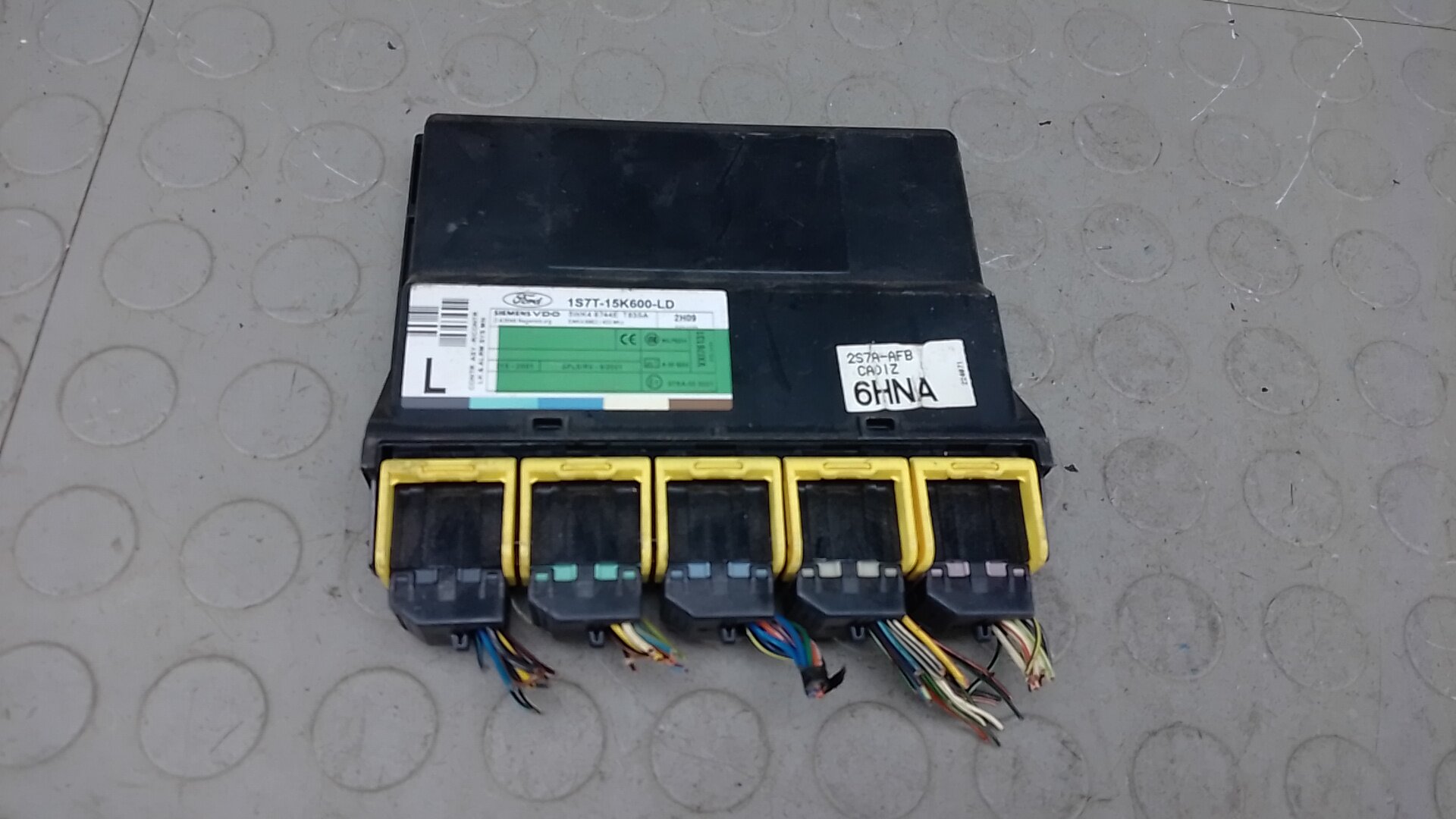 Блок комфорта FORD MONDEO 3, Номер 2S7AAFBCADIZ, 1S7T15K600LD, 5WK48744E