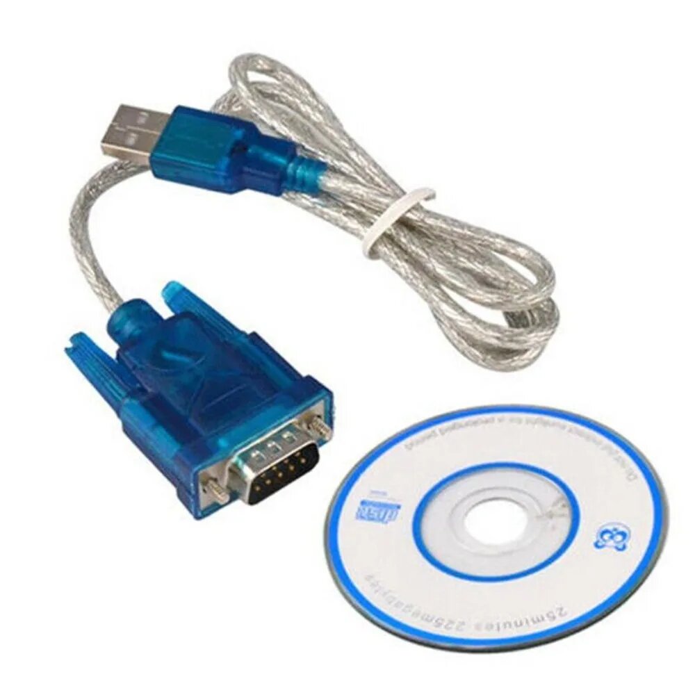 USB-RS232 адаптер 70 см синий