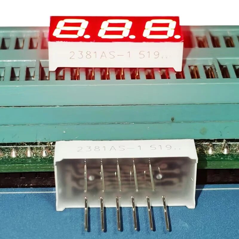 Светодиодный дисплей 0.28" 2381BS Anode, красный