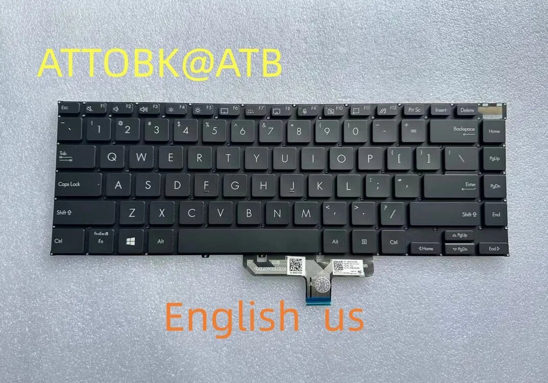 Клавиатура для ноутбука ASUS Zenbook 14X UX5400ZB UX5400ZF UX5400EA U0EAG UX5400EG UX5401Z UX5401E UM5401 UM5401QA