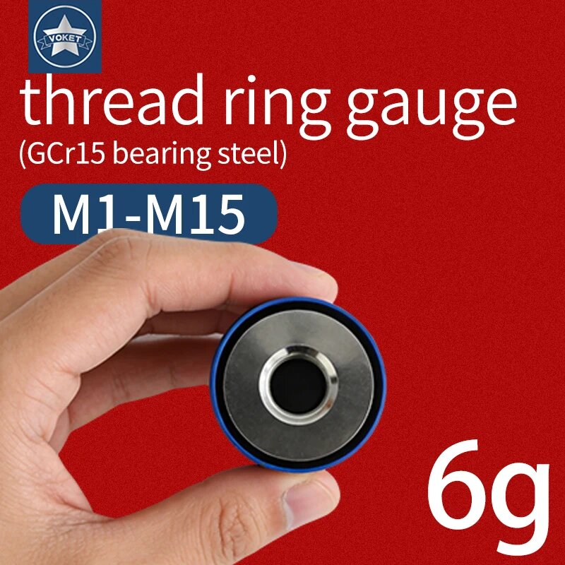 Набор калибровочных колец M1-M15, Цвет: M10X1.0-6g T Z