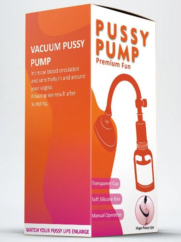 Женская вакуумная помпа для стимуляции вагины "PUSSY PUMP S" 9.5см