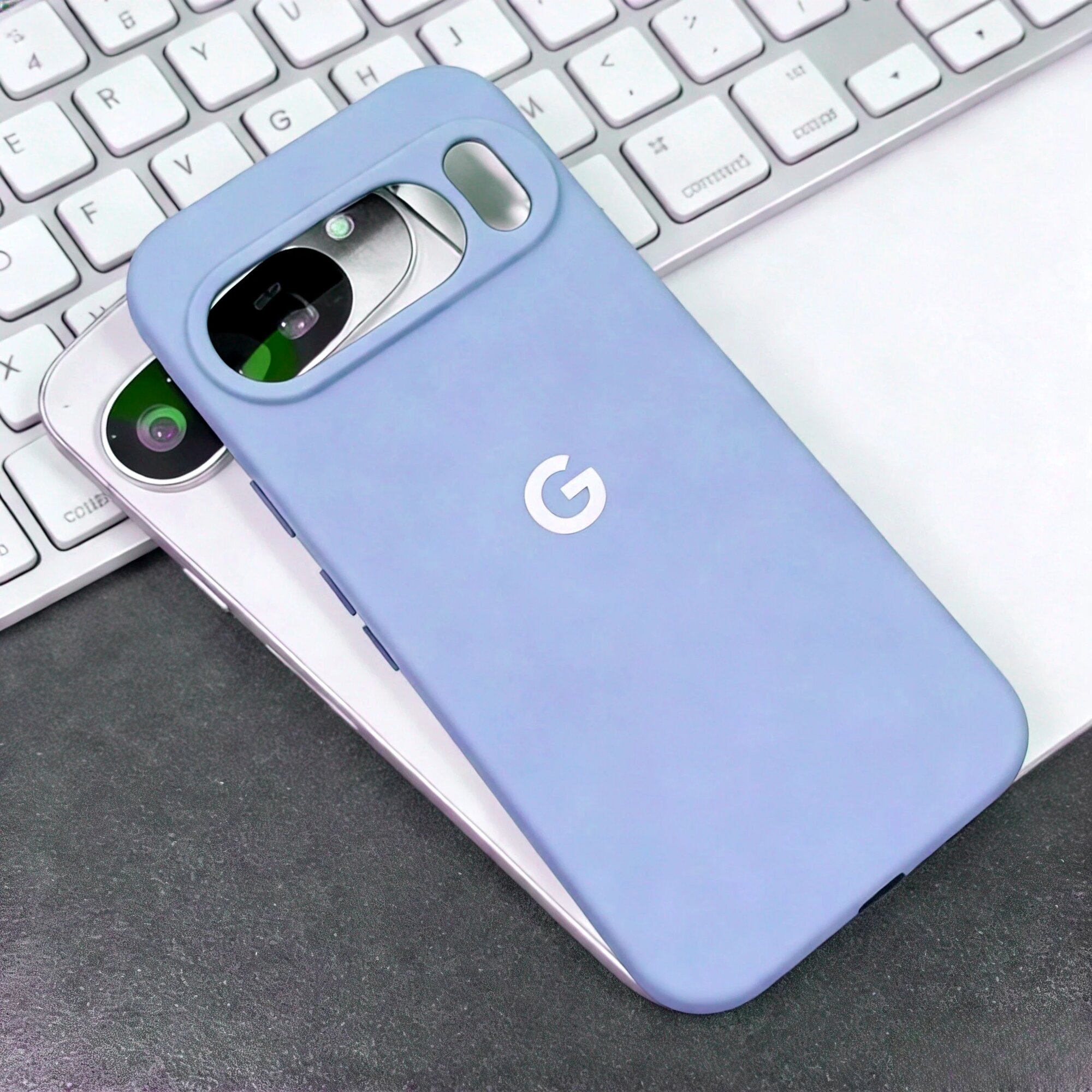 Силиконовый Чехол Liquid Velvet Для Google Pixel — Мягкий Матовый Google Pixel 10, Серый, GRAY