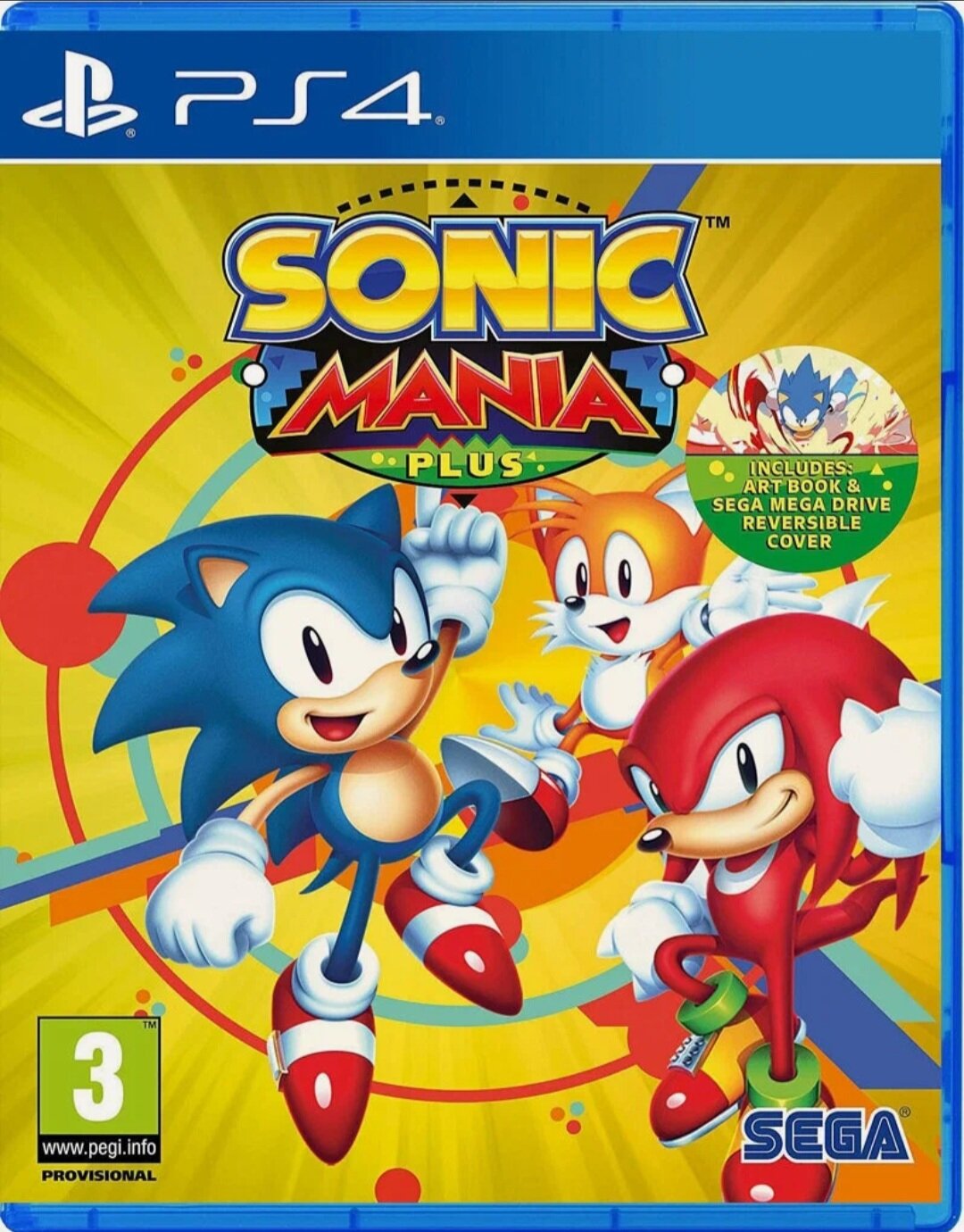 Уценка! Игра Sonic Mania Plus для PlayStation 4 (Английская версия, PS4/PS5)