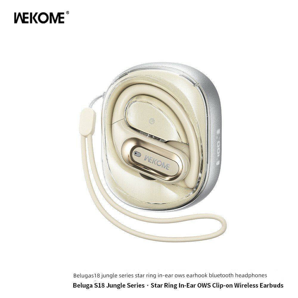 WEKOME OWS наушники-зажимы Bluetooth, беспроводные, 30 часов автономной работы, удобная посадка для спорта и звонков