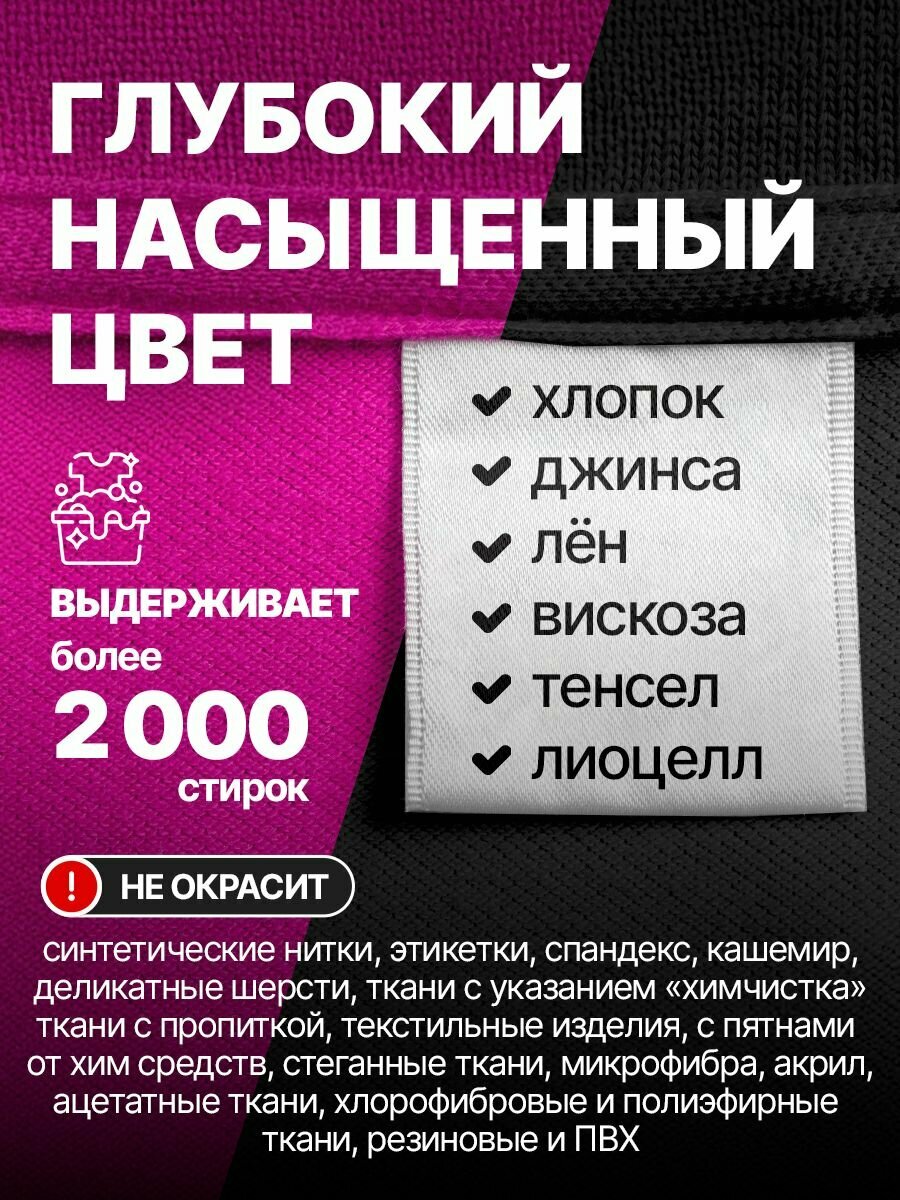 Краска для одежды черная — фото 1