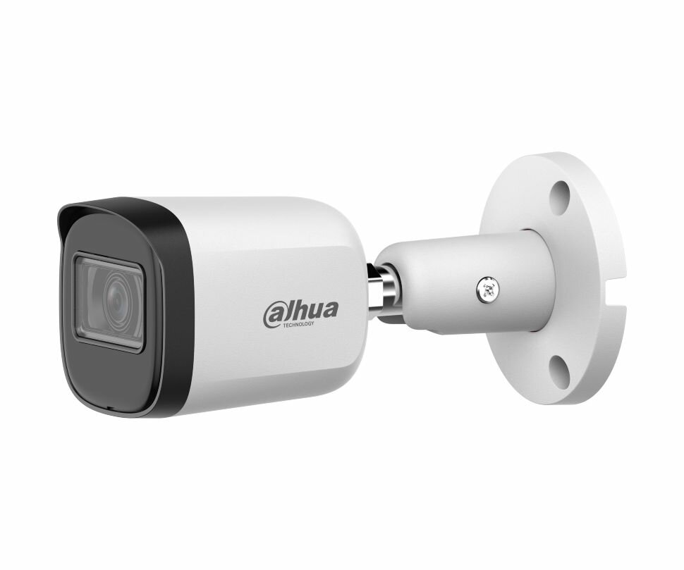 Dahua DH-HAC-B2A51P-U-IL-0280B-S3 Уличная цилиндрическая HDCVI-видеокамера 5Мп с интеллектуальной двойной подсветкой