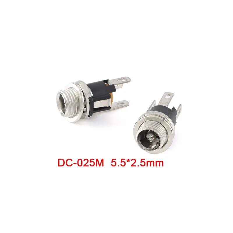 Разъем DC 5.5x2.5mm DC-025M
