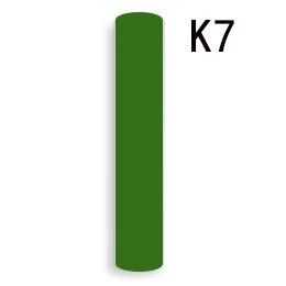 Рулон винила полиуретановый WXPYU зеленый K7 Light green 30,5х20 см