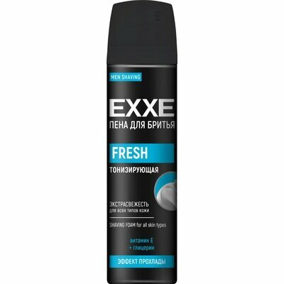 Пена для бритья Тонизирующая Фреш 200 мл UFC x EXXE