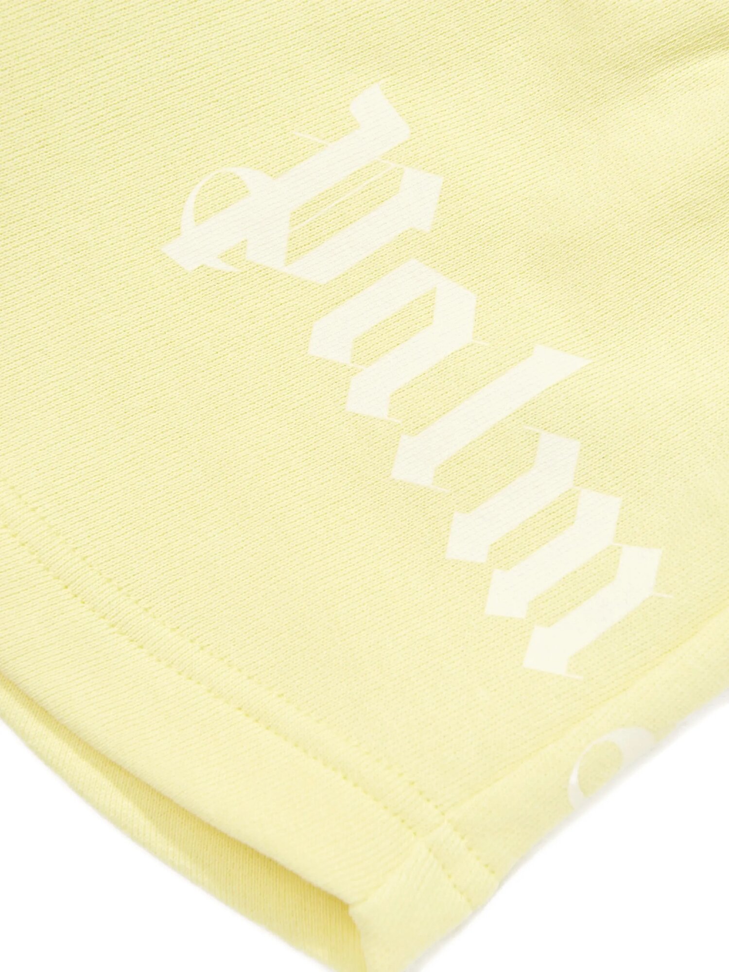 Шорты Palm Angels Logo-print drawstring shorts, размер 8 лет, светло-желтый — фото 1