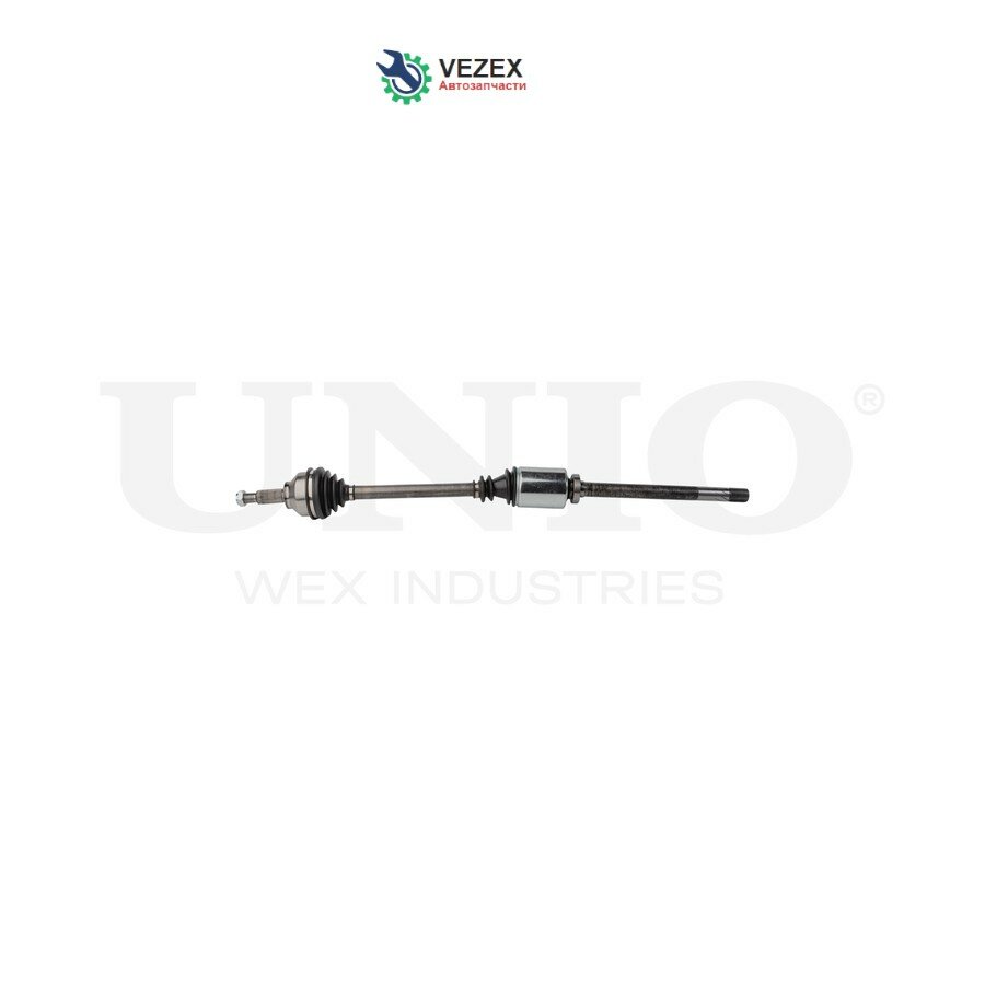 UNIO CVJ-10026 Привод в сборе передний правый Renault Trafic III 01-, Opel Vivaro A 01- (МКПП)