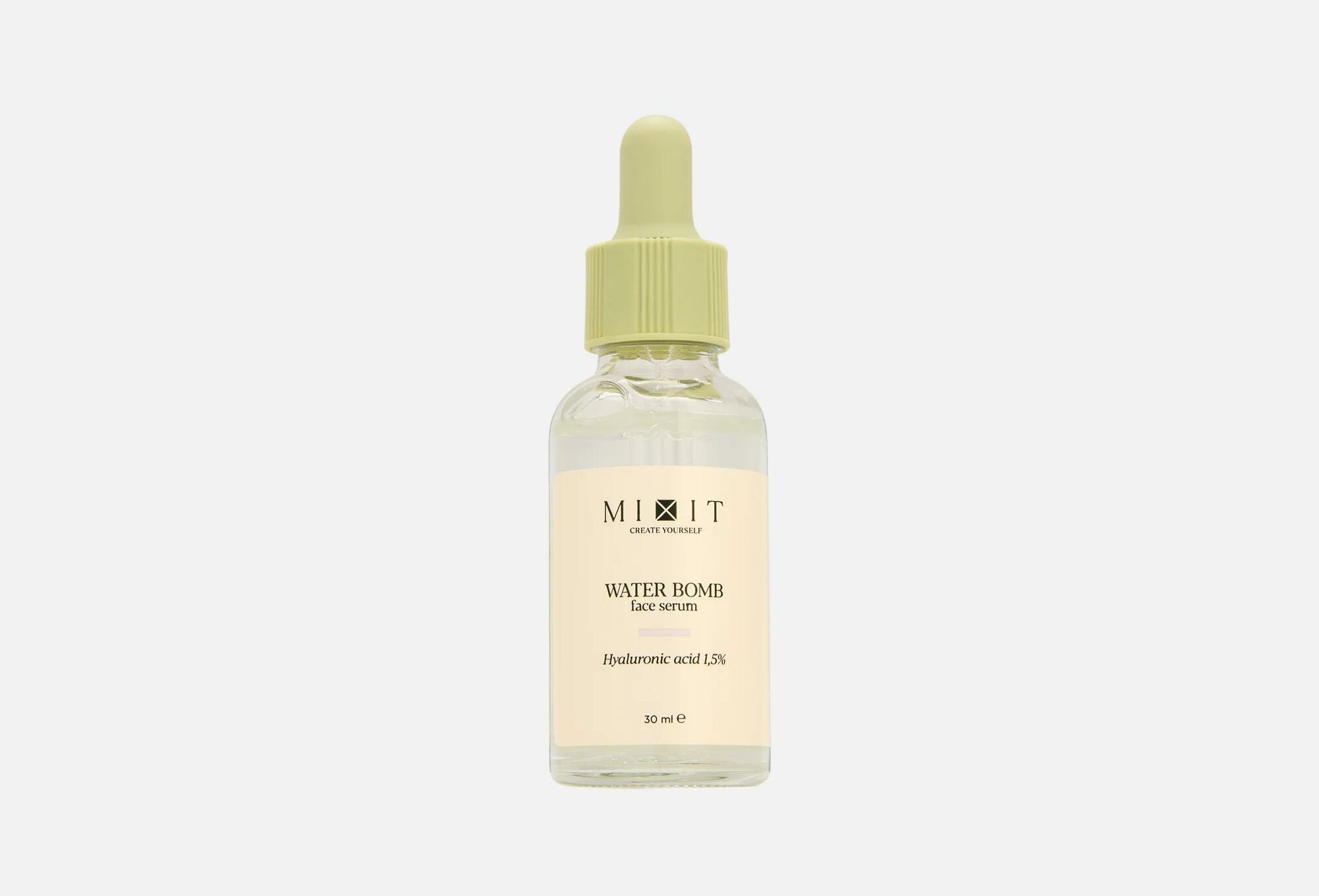 Сыворотка для лица MIXIT Bomb Face Serum Увлажняющая с гиалуроновой кислотой, 30 мл