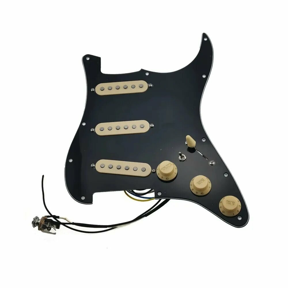 Комплект звукоснимателей для гитары Alnico 5 SSS Single Coil, аксессуары для электрогитары типа ST.