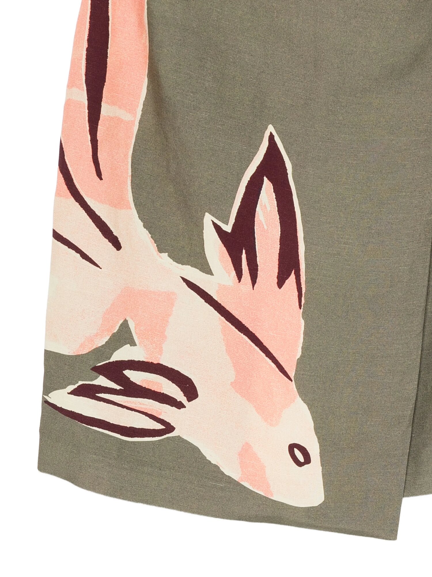 Юбка Paul Smith Graphic-print wrap mini skirt, размер 44 — фото 1