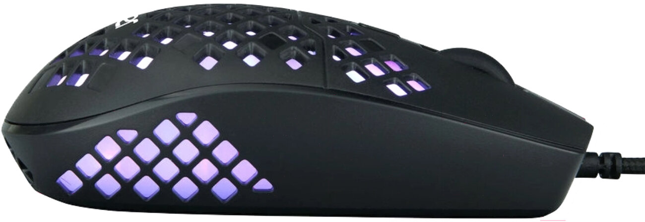 Мышь проводная Acer компьютерная OMW134 черный оптическая