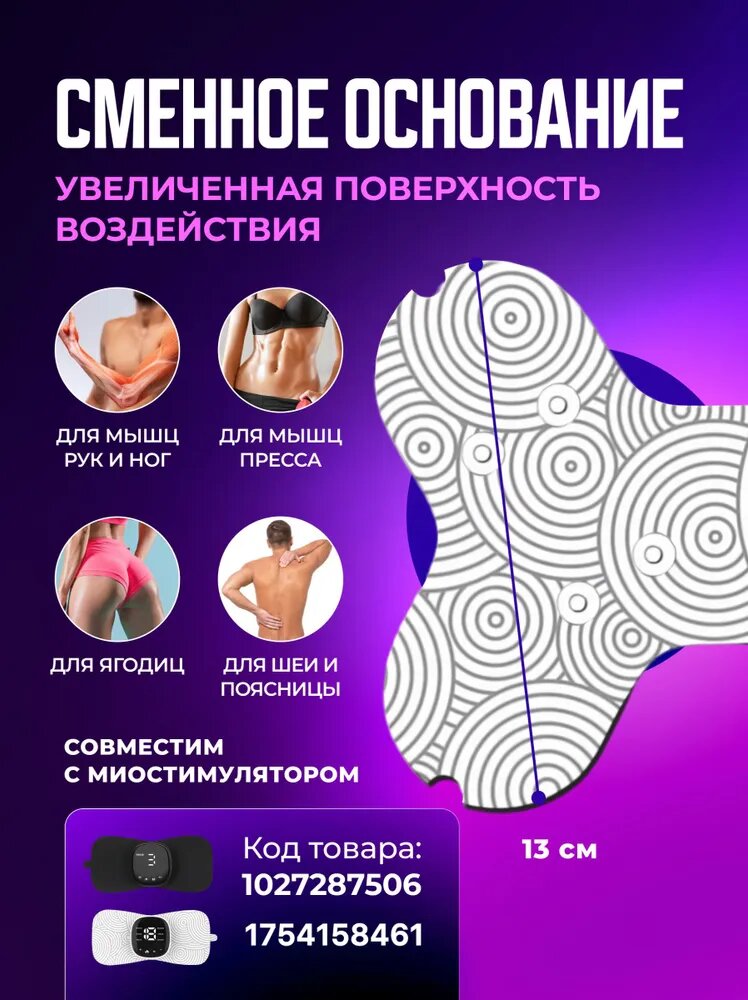 Миостимулятор для мышц тела и похудения, EMS, электростимулятор мышц