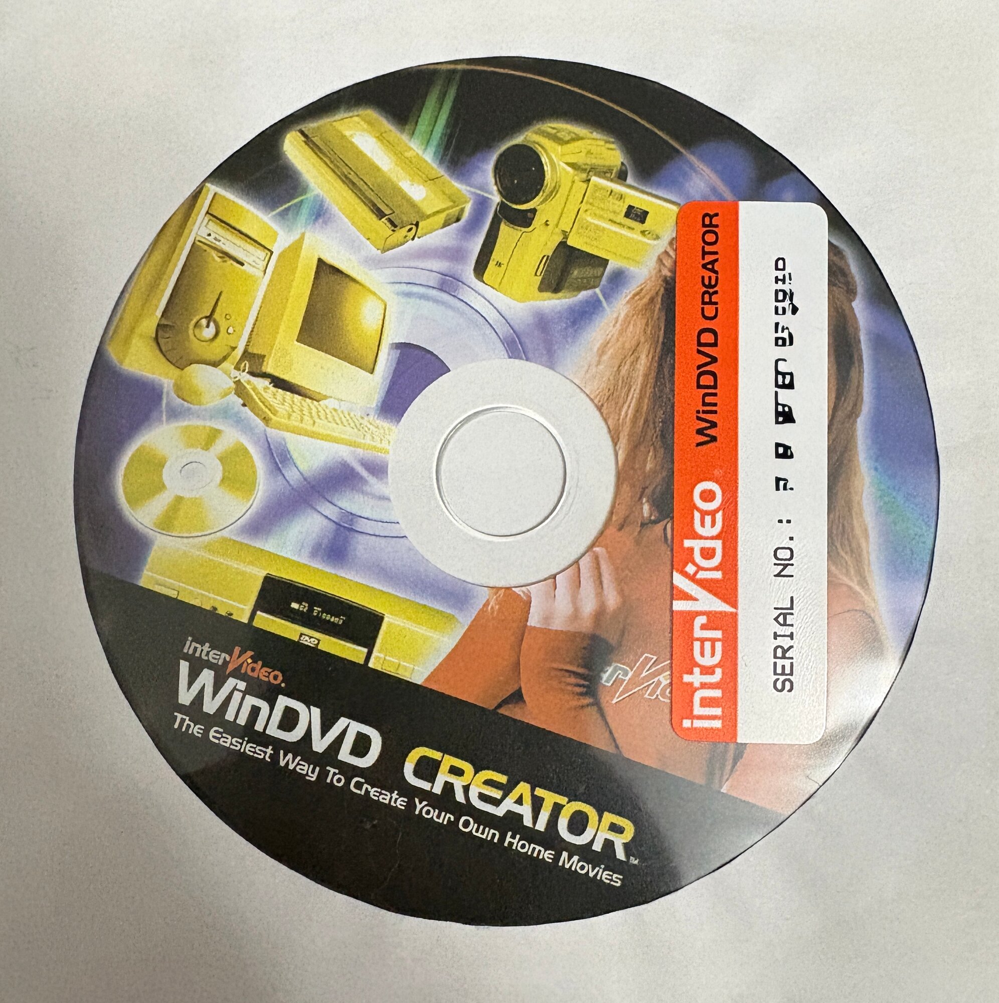 Программа для компьютера: InterVideo WinDVD Creator (CD) Оригинал
