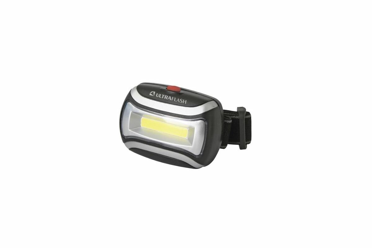 Фонарь налобный 12870 Ultraflash LED5380 черный