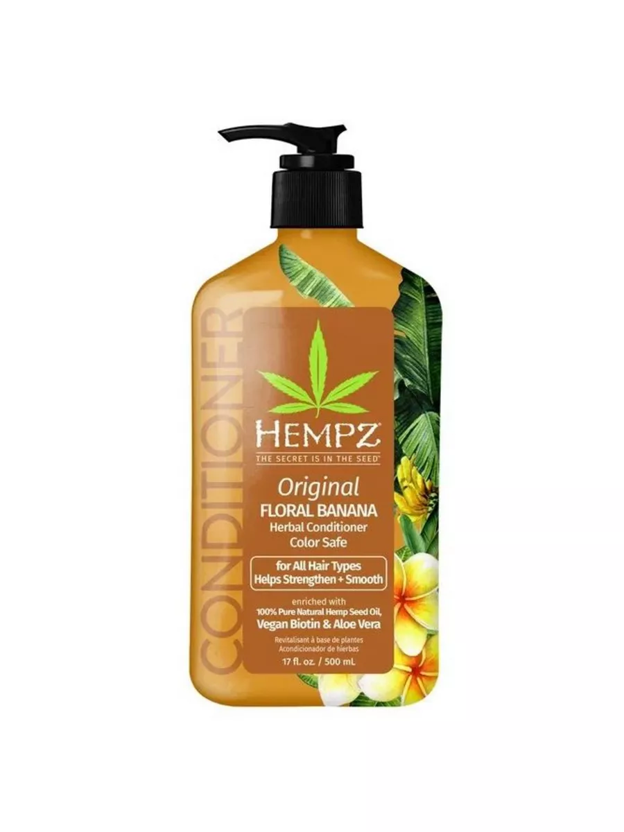 Кондиционер Hempz Original Herbal Оригинальный для поврежденных окрашенных волос, 500 мл