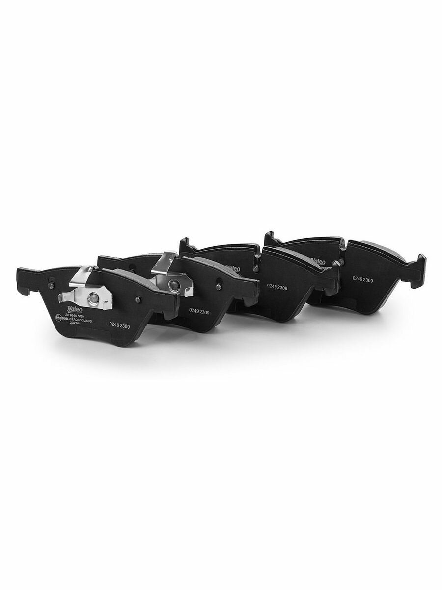 Колодки тормозные дисковые передние для а/м BMW 5 / БМВ, Valeo 301640