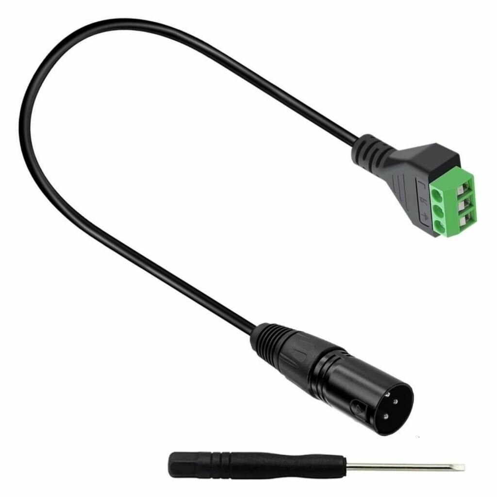 Кабель XLR винтовой разъём, - М, но