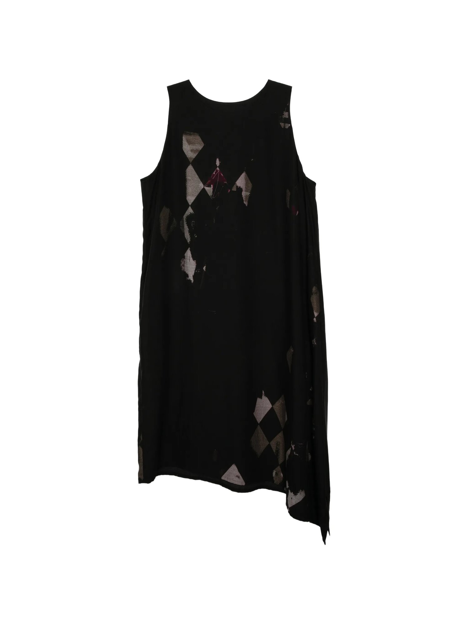 Платье Argyle-print asymmetric dress
