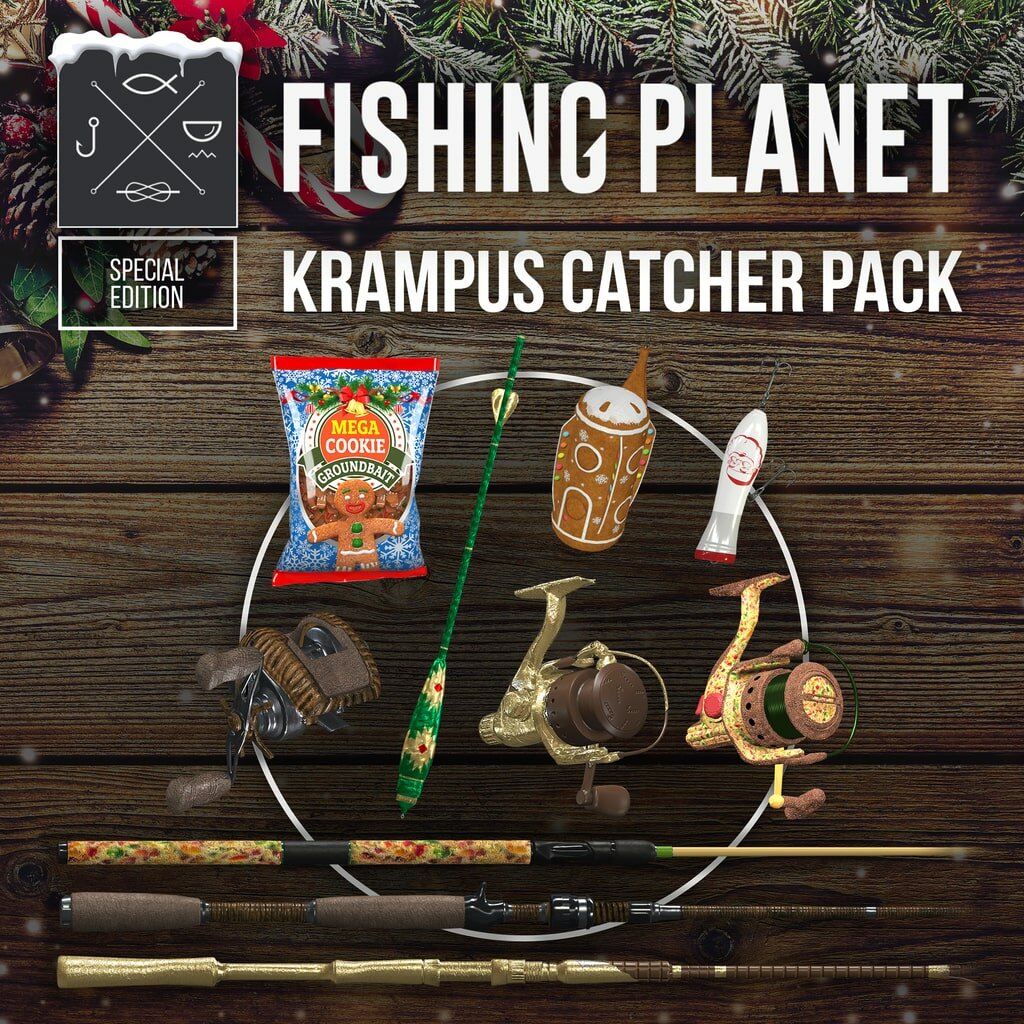 Дополнение Fishing Planet: Krampus Catcher Pack, цифровое издание PlayStation 4, регион Индия / код пополнения баланса